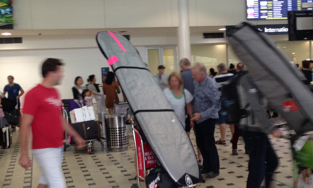 Surfboard Airport Transfers: Brisbane, Gold Coast | My Private Transfers
